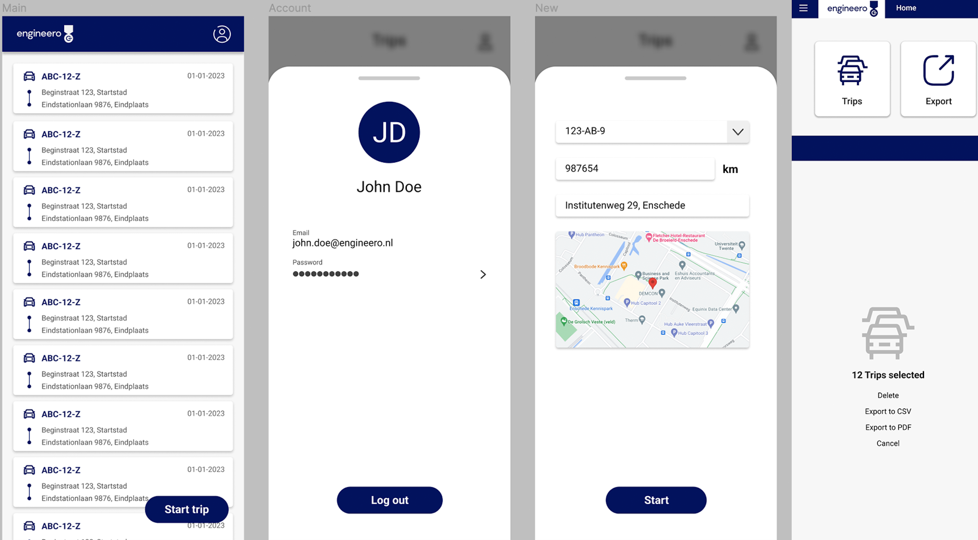 Engineero | KM Registration App | Knowledge Project